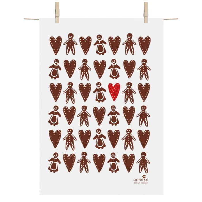 Anneko Gåvoset med Kökshandduk och Disktrasa Pepparkakor - KaffeochTe.se